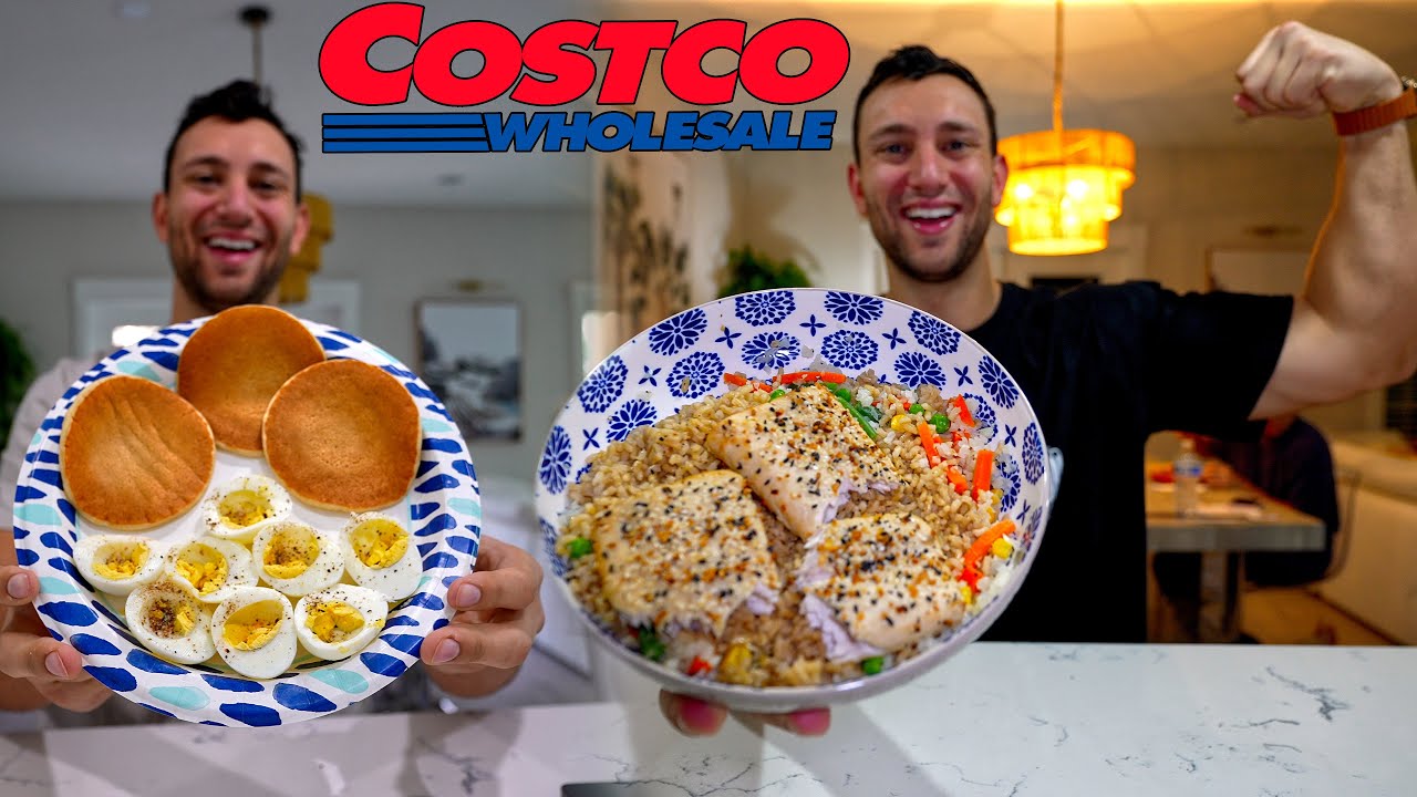 Full Day of Eating Only Costco High Protein Meals! - YouTube