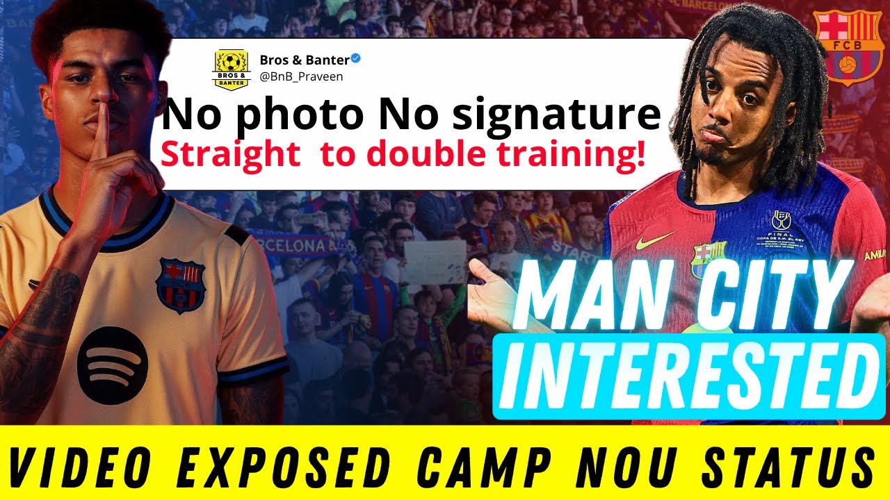 EXPOSED: Camp Nou status! Rashford test starts today with double ...