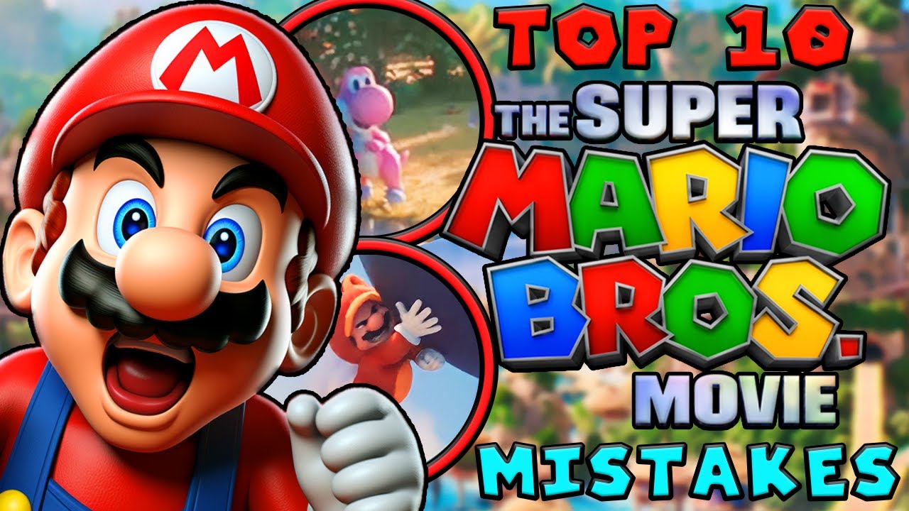 10 Mistakes You MISSED in the SUPER MARIO MOVIE - YouTube