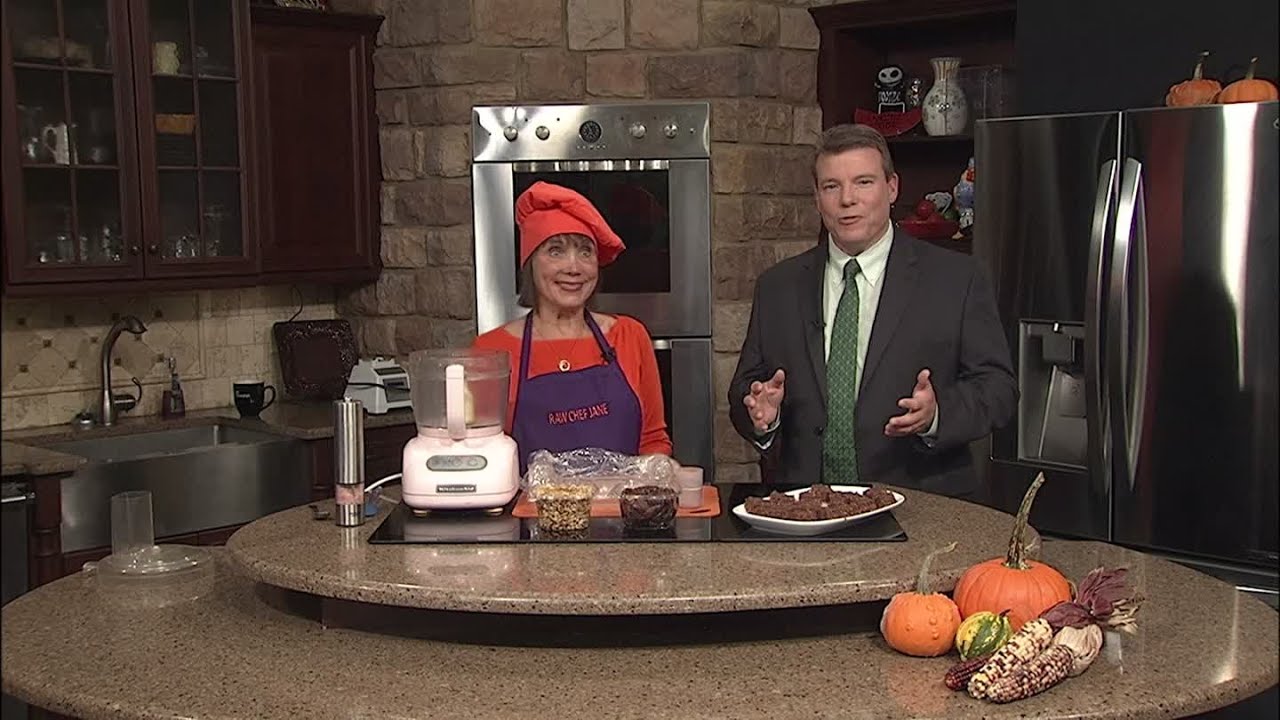 Raw Chef Jane visits to give us a delicious take on healthy brownies ...