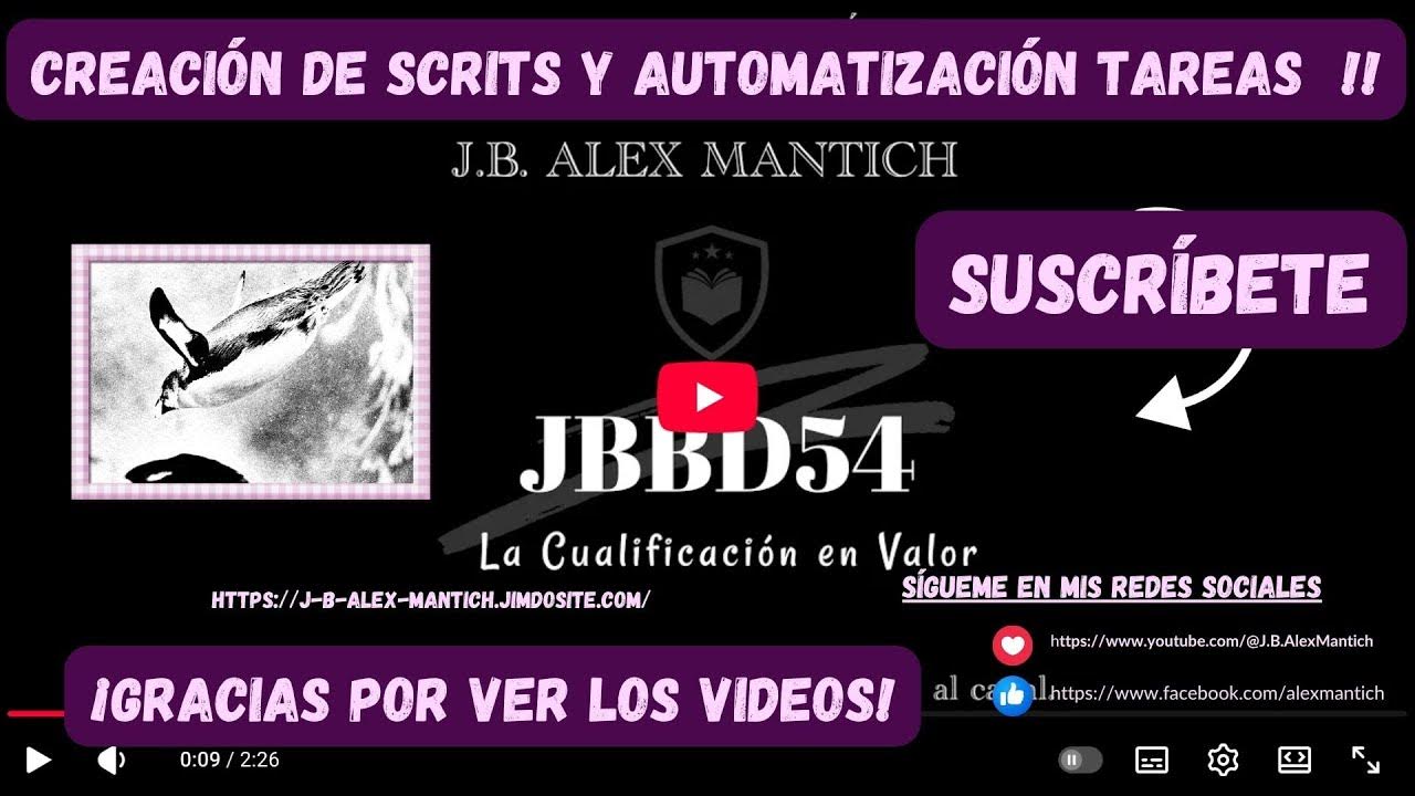 creacion de scripts y automatización de tareas con cron - YouTube