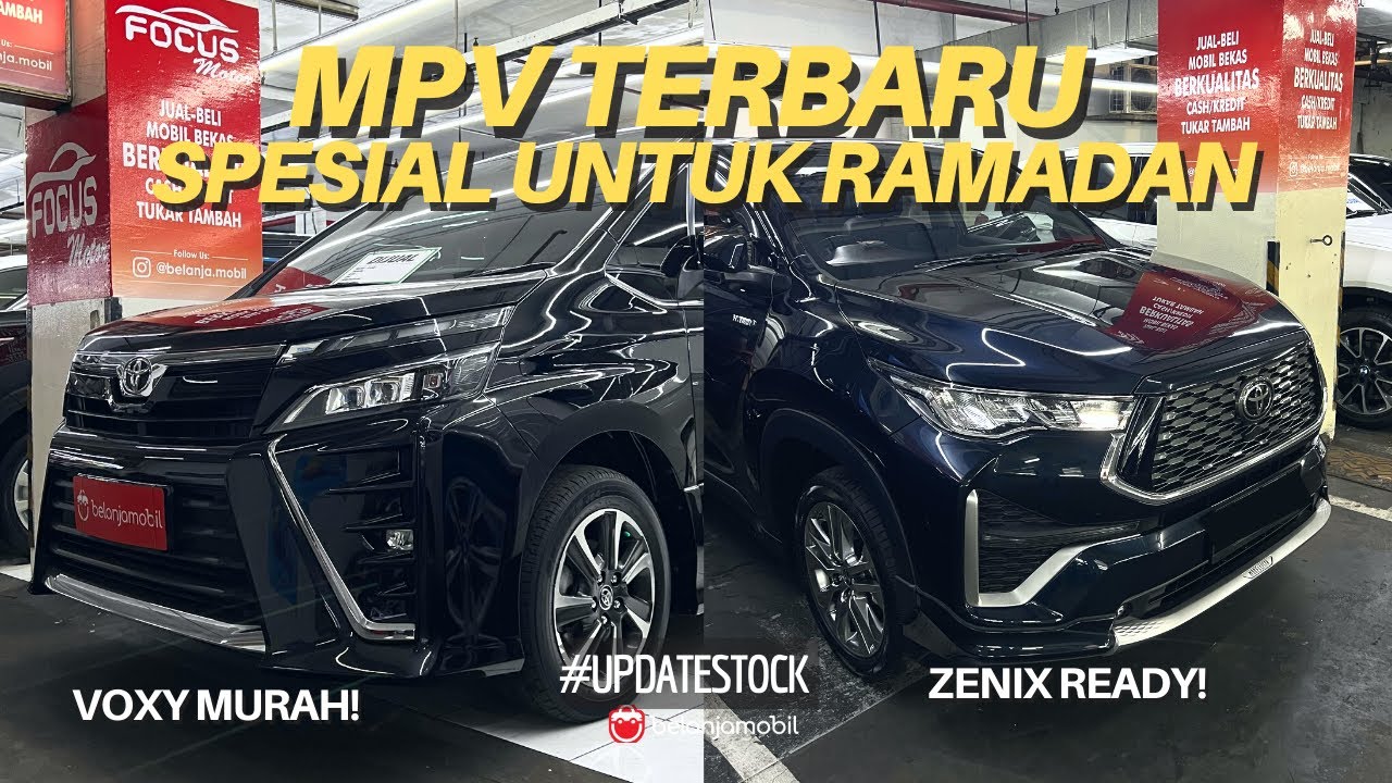 ADA ZENIX, VOXY, ALPHARD & VELLFIRE SEMUA LENGKAP! Harga Terbaik! - YouTube