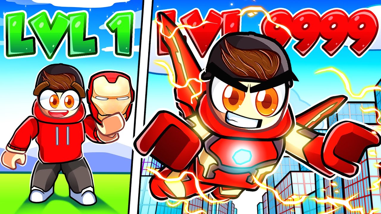 We Became MAX LEVEL Super Heroes in Roblox! - YouTube