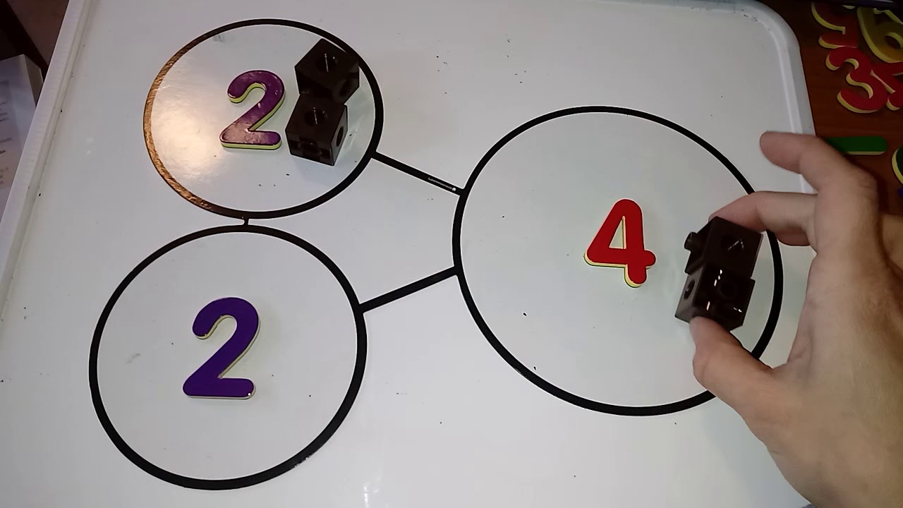 Semana 10 Matemáticas diagrama números conectados parte 1 - YouTube