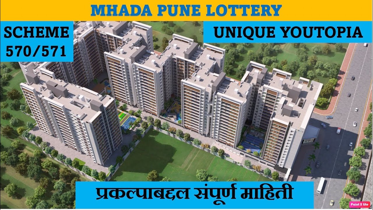 MHADA Pune Lottery | Scheme 570/571 | UNIQUE YOUTOPIA PH2, KHARADI site ...