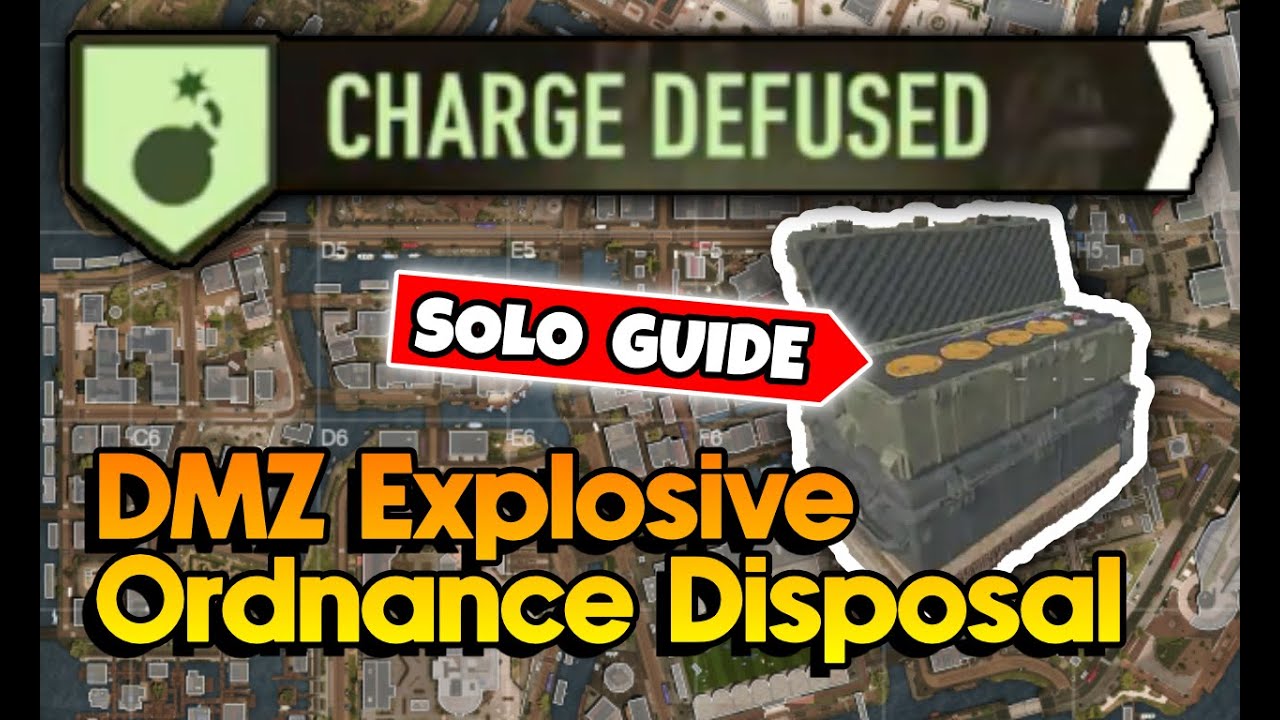 Locations & Guide For Explosive Ordnance Disposal DMZ Mission - YouTube