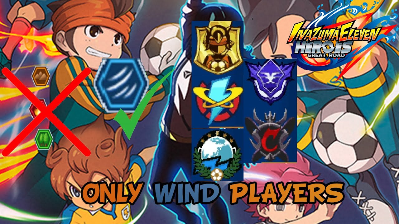 Mono Wind Team AllStarRoad Challenge: --- Inazuma Eleven Great Road of heroes - YouTube