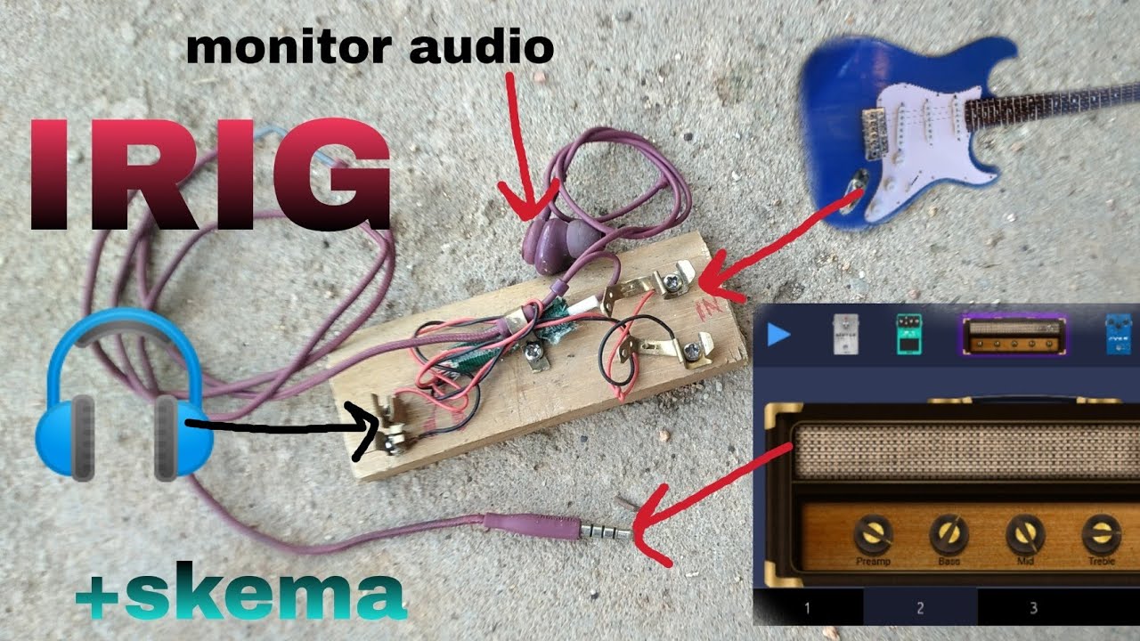 cara membuat irig sendiri dari bekas headset - YouTube