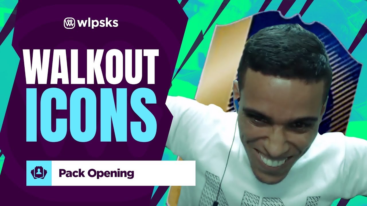 WALKOUT DE ICONS!!!!! - PACK OPENING #2 | Wendell Lira - YouTube