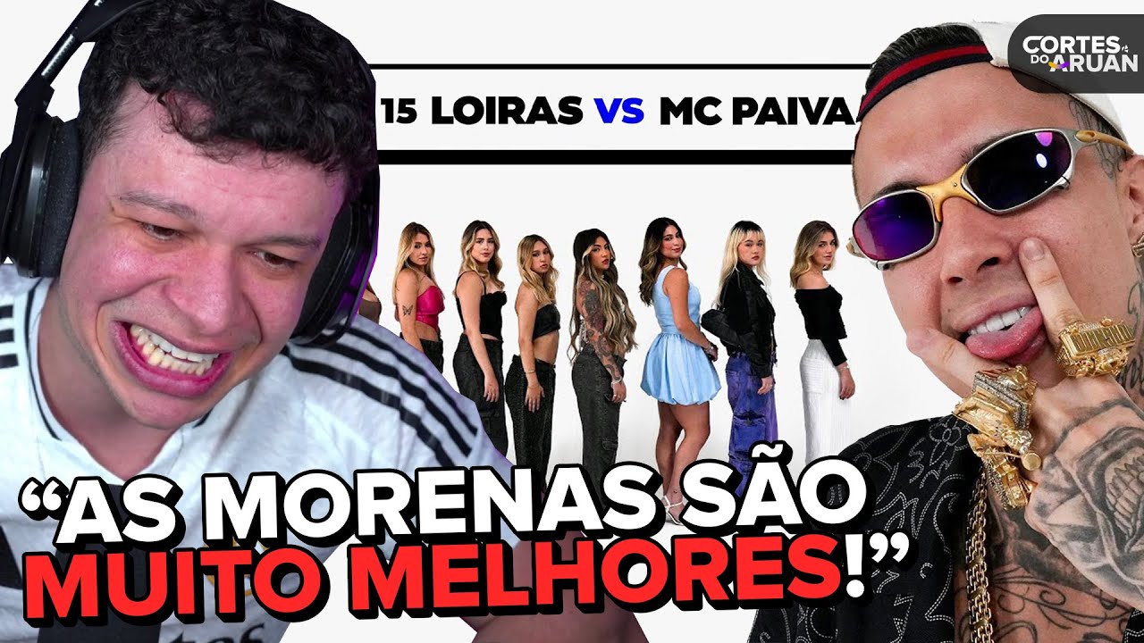ARUAN REAGE: 15 LOIRAS vs MC PAIVA (PEIXE) - Cortes do Aruan - YouTube