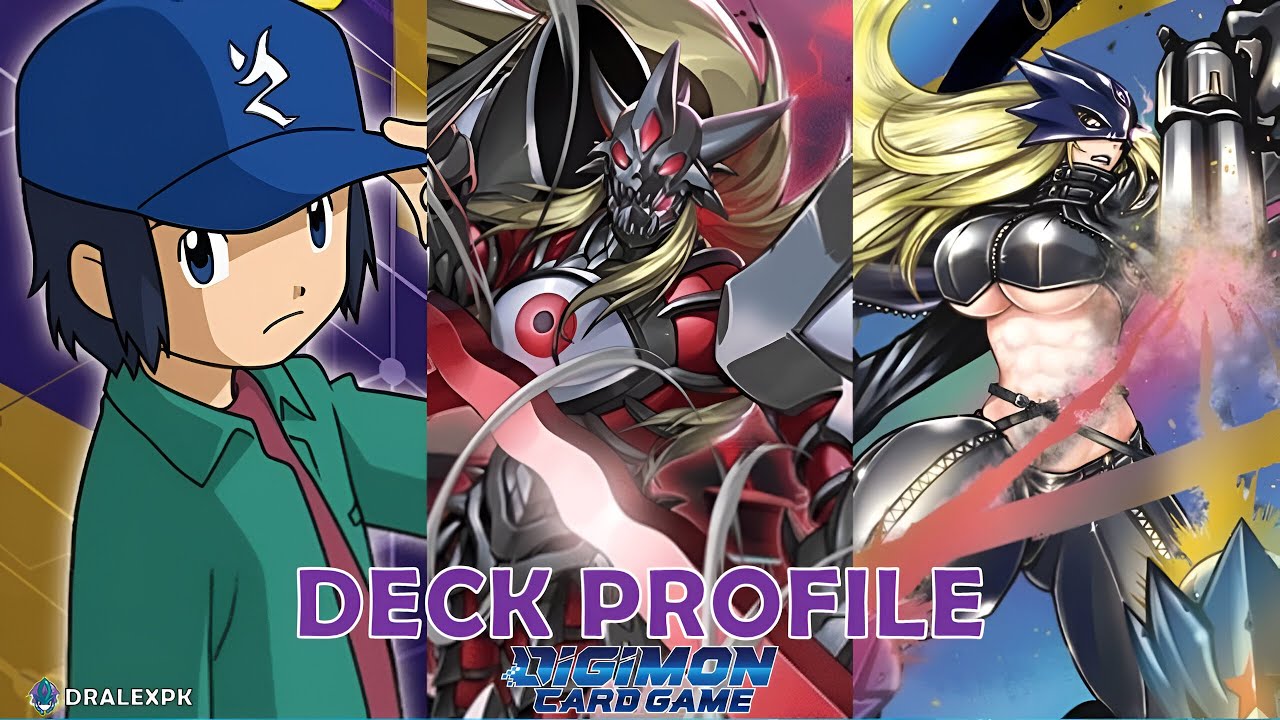 Digimon TCG | Purple Hybrid BeelStarmon (Deck Profile)(BT18-19) - YouTube