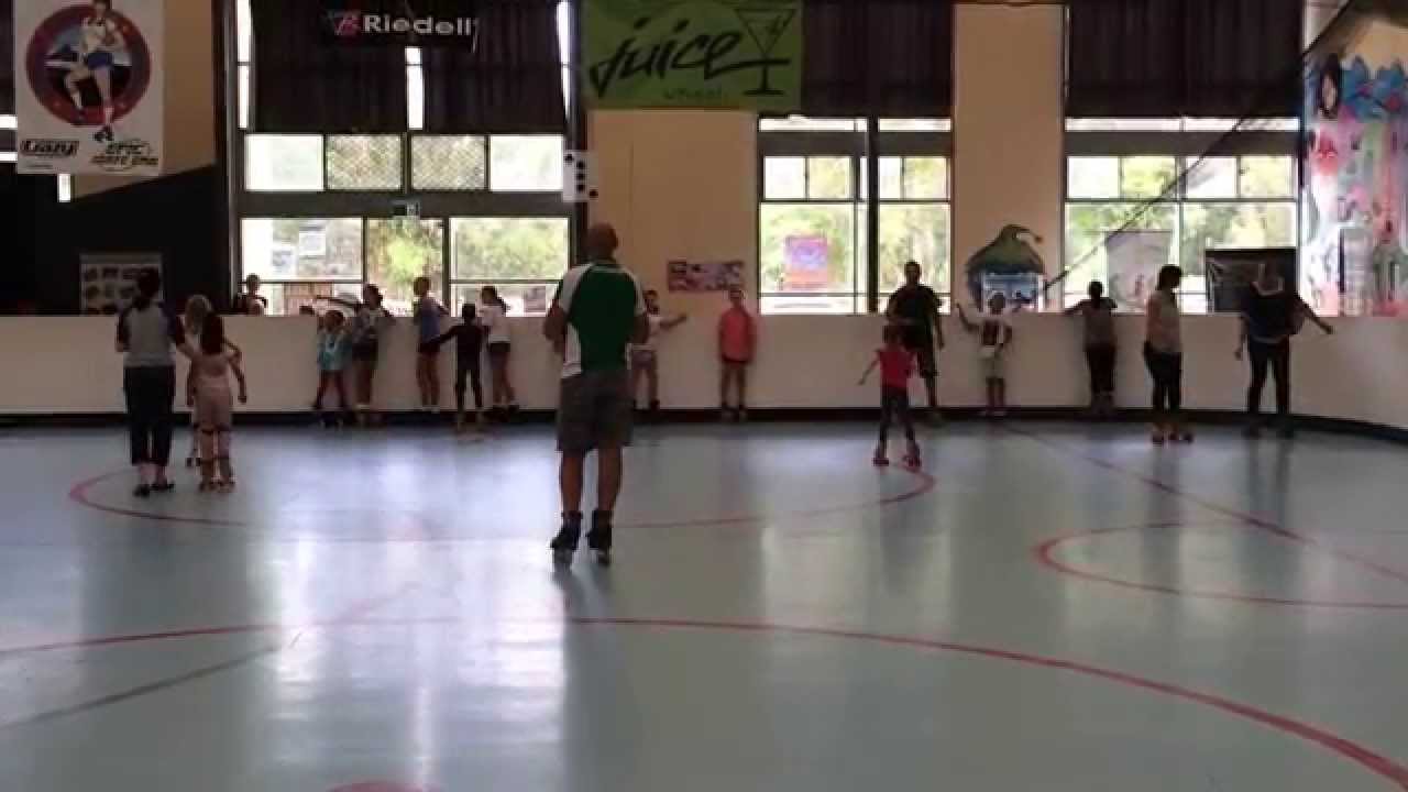 Learn to skate at Epic Skate Rink - YouTube