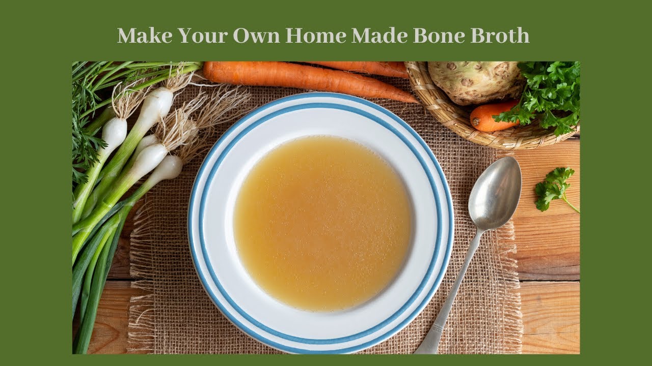 How to Make Your Own Home Made Bone Broth - YouTube