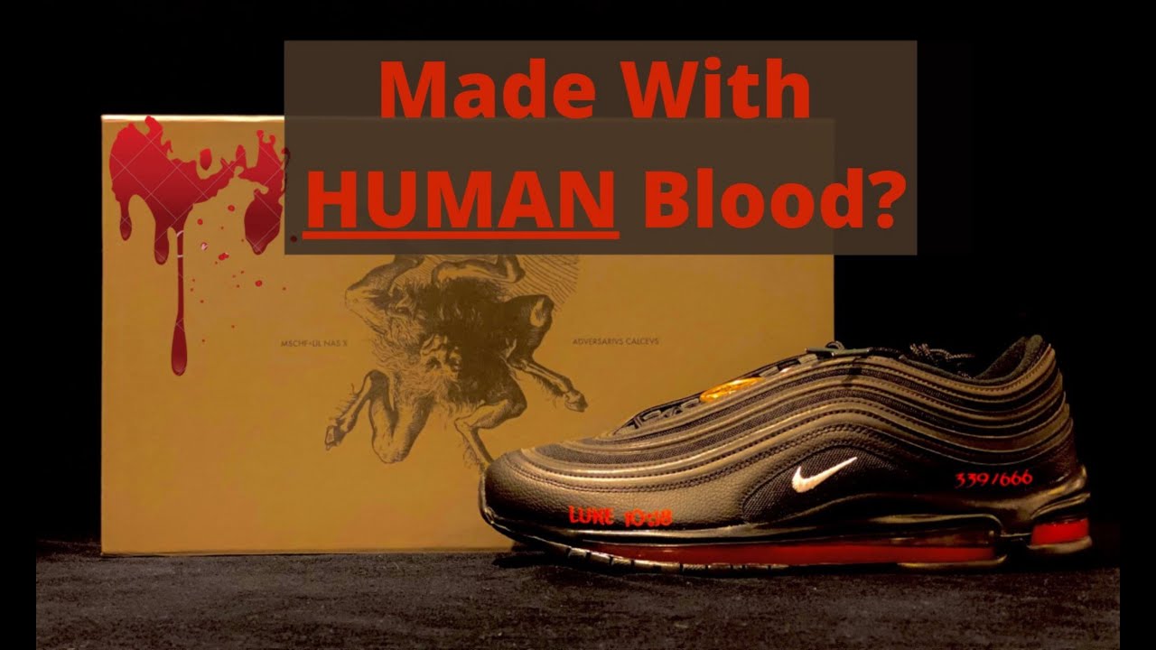 Lil Nas X & MSCHF Air Max 97 "Satan Shoe" (UNBOXING/ON-FOOT + RESELLING ...
