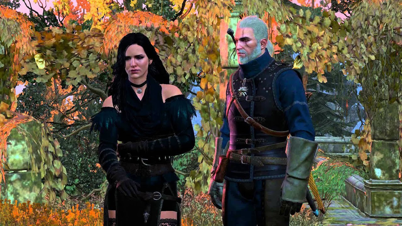 #76 Ведьмак 3 Цири в Бане и Сиськи The Witcher 3 18+ - YouTube