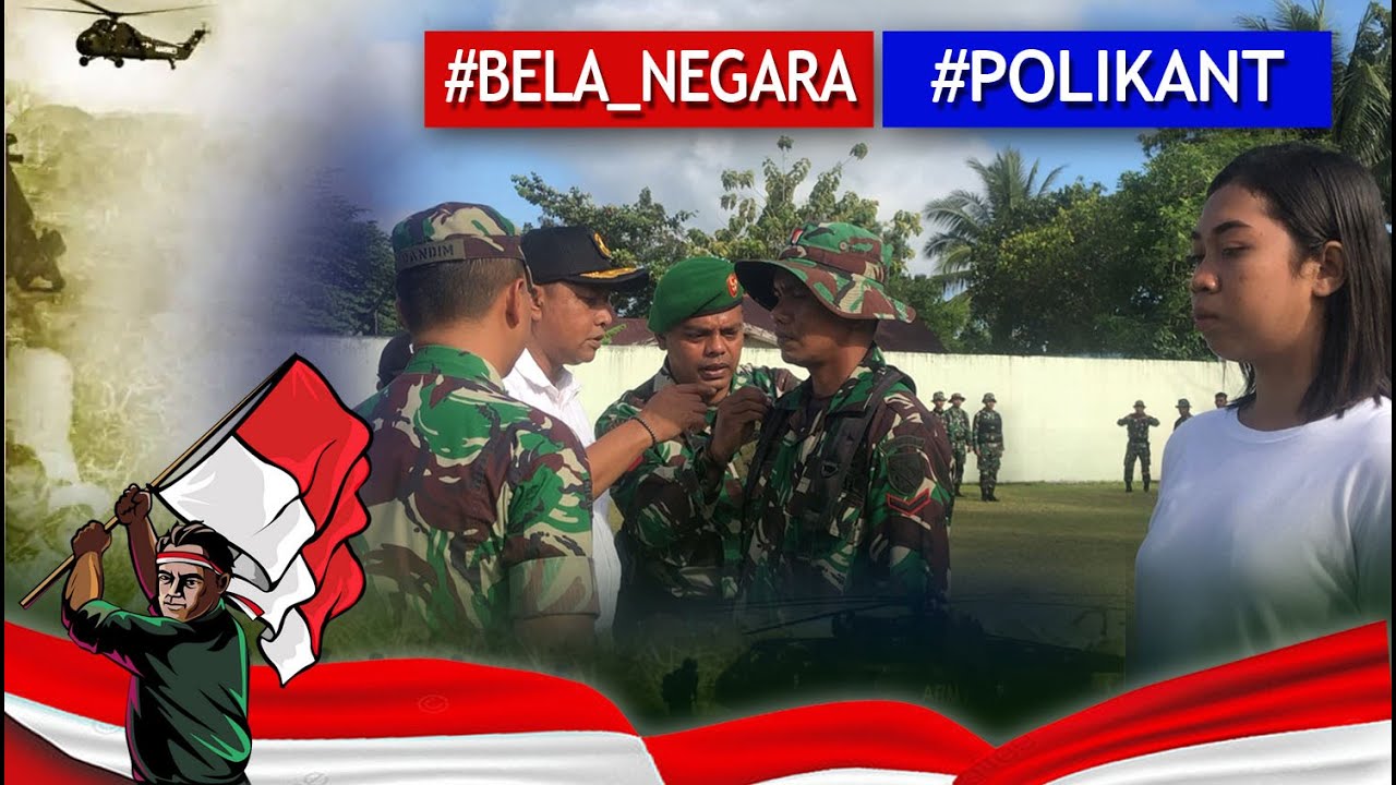 PELATIHAN BELA NEGARA POLIKANT TAHUN 2022 (Part 1) - YouTube