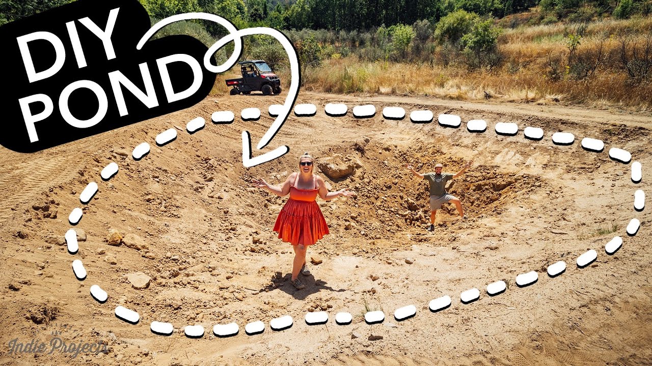 BUILDING A SPRING FED WILDLIFE/SWIMMING POND | DIY Life in the ...