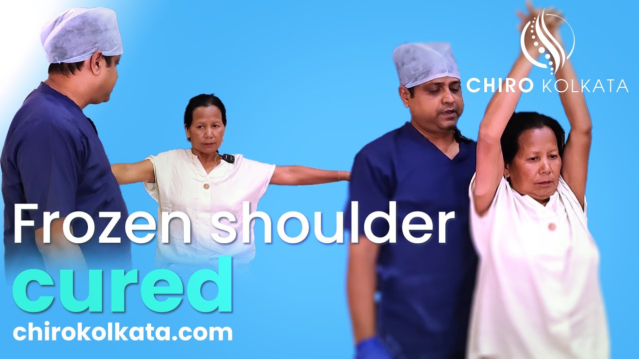 Chiropractic Adjustment for Severe Frozen Shoulder|| Dr Manas Kumar ...