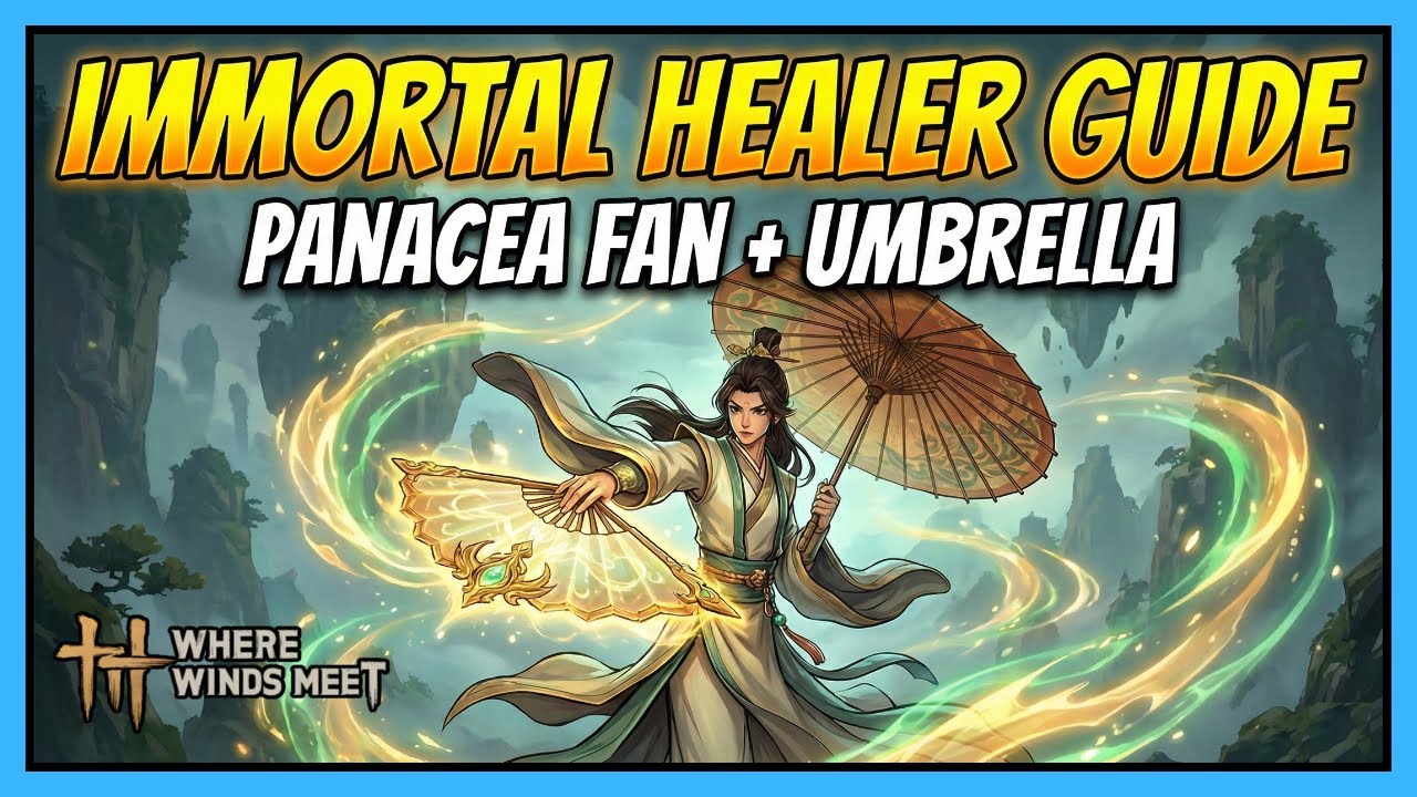 Best Healer Build in Where Winds Meet | Immortal Support Setup - YouTube