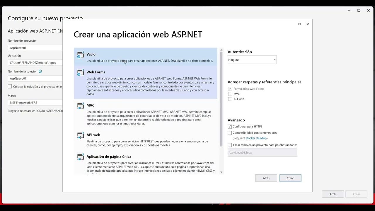 Introducción a ASP.NET Framework WebForm - YouTube