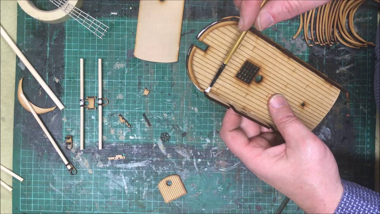 Sloop 28mm Construction Video - YouTube