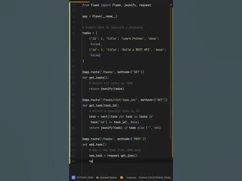 How to create a simple REST API in Flask? Unbelievable Trick to Create ...