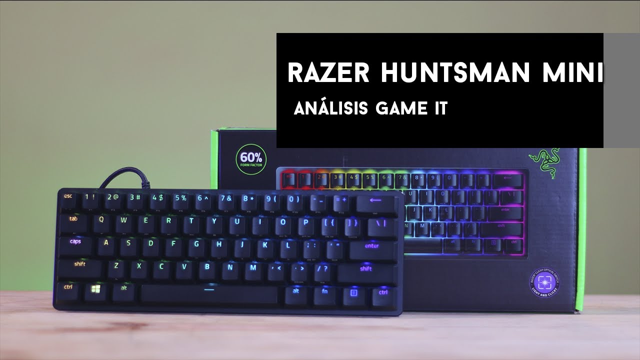 Razer Huntsman Mini #review y unboxing en español | GameIt ES - YouTube