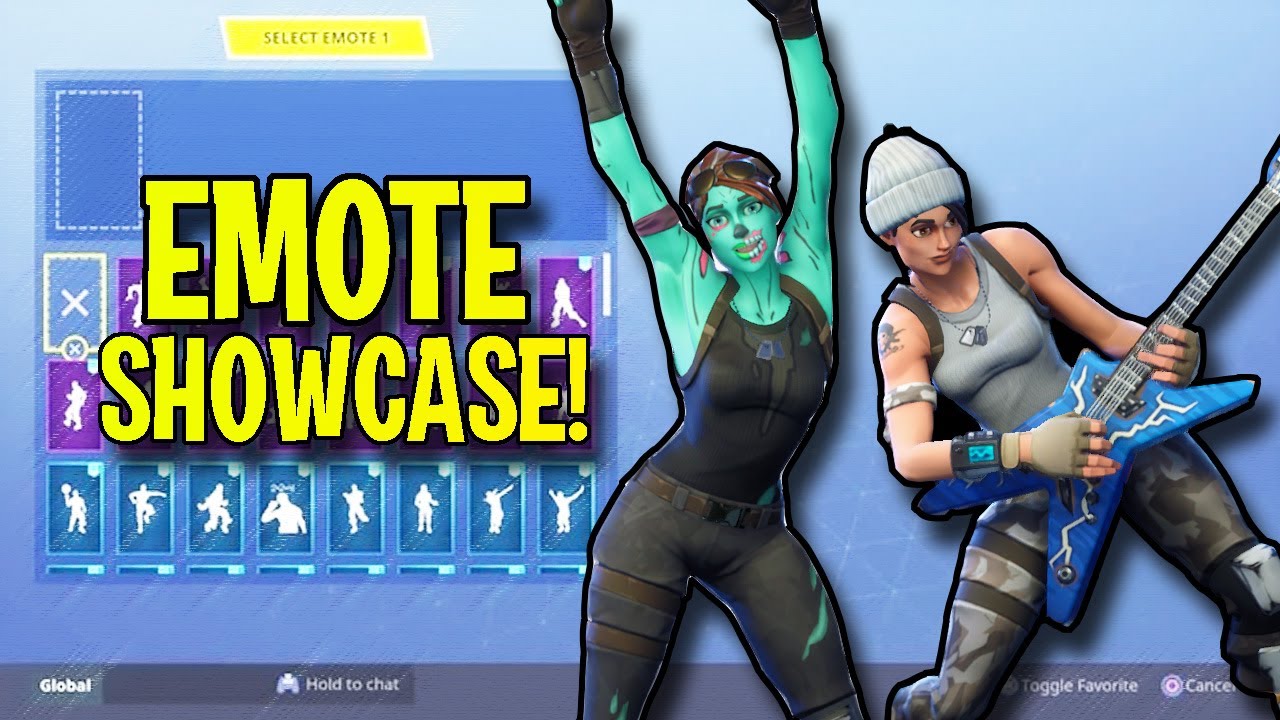 MY FULL LOCKER SHOWCASE | OG EMOTES INCLUDED | FORTNITE - YouTube