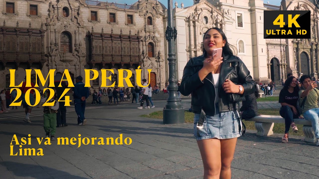 LIMA AVANZA, Así lucen las calles del centro historico de Lima Peru ...