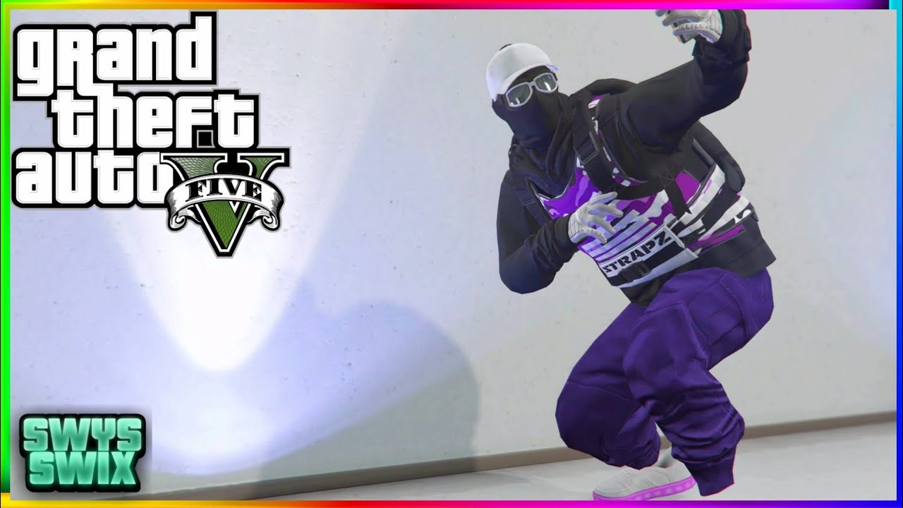 AVOIR UNE TENUE MODDER VIOLETTE + JOGGER VIOLET SANS CODAGES SUR GTA 5 ...