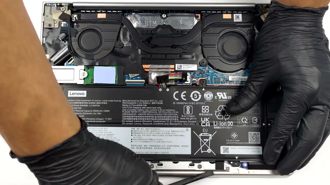 How To Open Lenovo ThinkBook 13x Gen 2 Disassembly And Upgrade How To Open Lenovo ThinkBook 13x Gen 2 Disassembly And Upgrade
