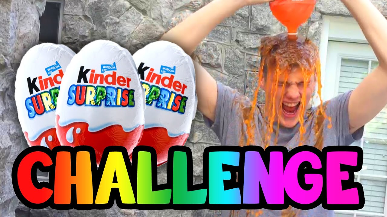 Surprise Egg Challenge! (Kinder Surprise Challenge) - YouTube