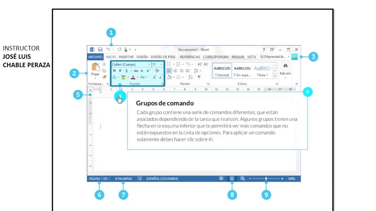 Que Es La Interfaz De Word Que Es La Interfaz De Word