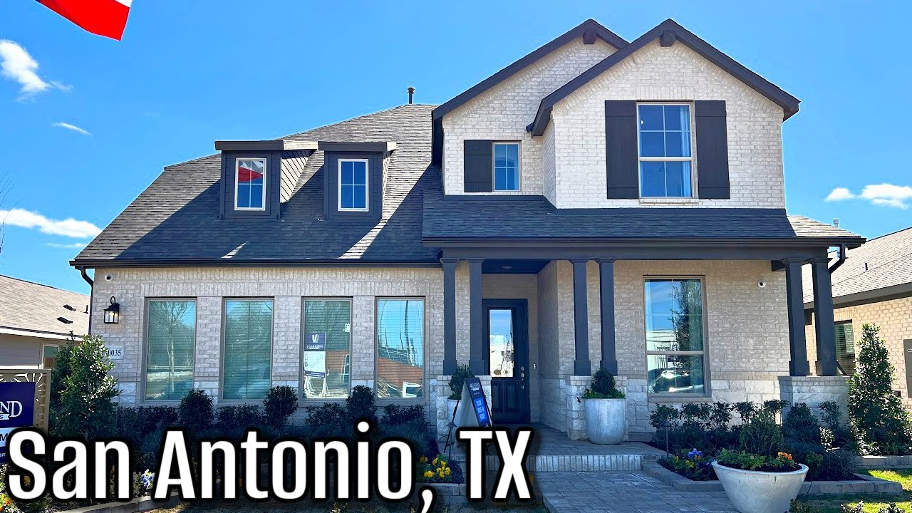 Highland Homes | 3,059 SF | 4 Bed | 4 Bath | Redford Plan | San Antonio ...