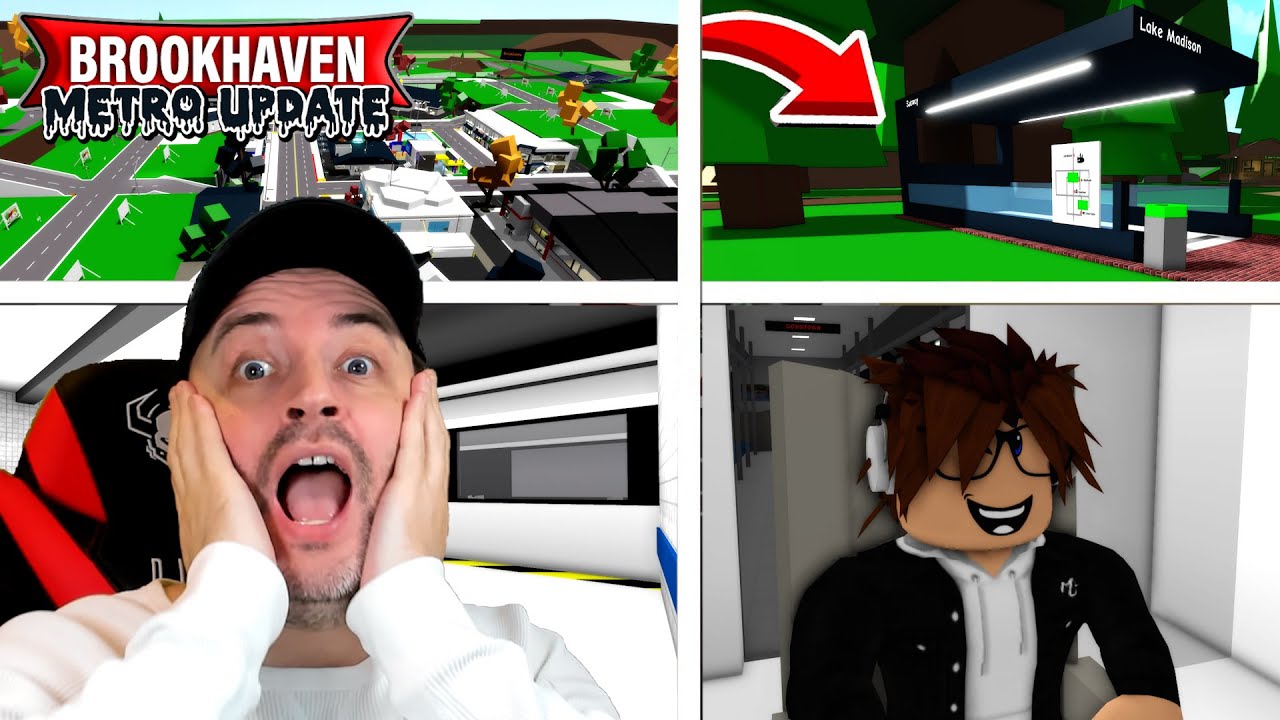 LES SECRETS DE LA NOUVELLE STATION DE METRO dans BROOKHAVEN RP ! (METRO ...