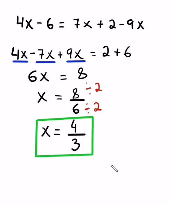 EQUAÇÃO DO 1º GRAU #shorts - YouTube