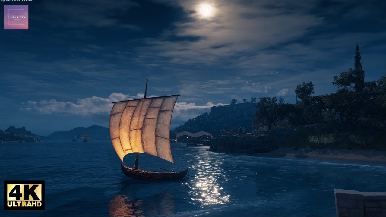 Walking in Ancient Greece - Port of Kechries [ Assassin's Creed ...