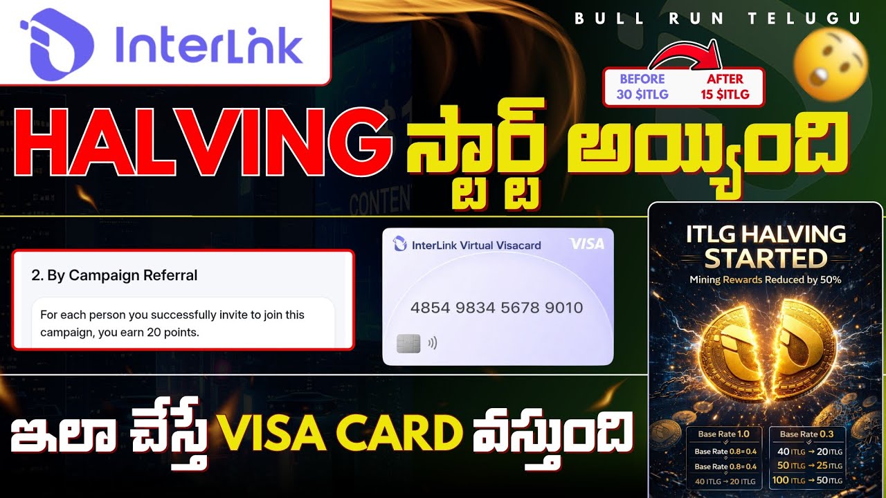 ITLG Halving Started | New Version 4.0.3 Update explained | Virtual ...