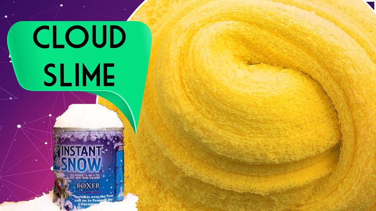 How To Make Yellow Cloud Slime!! Cloud Slime Tutorial ☁☁ - YouTube