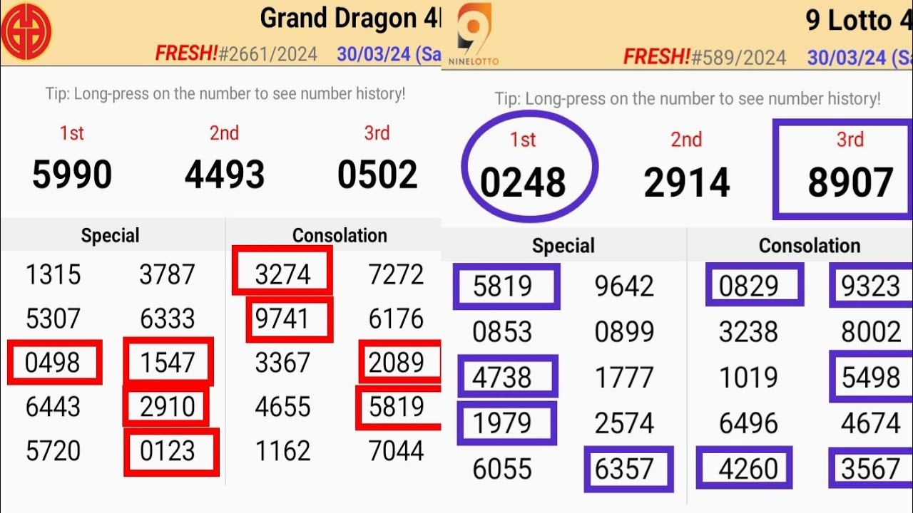 31-03-24 Gd Lotto Chart | 9Lotto Chart Today | Grand Dragon Lotto 4D ...