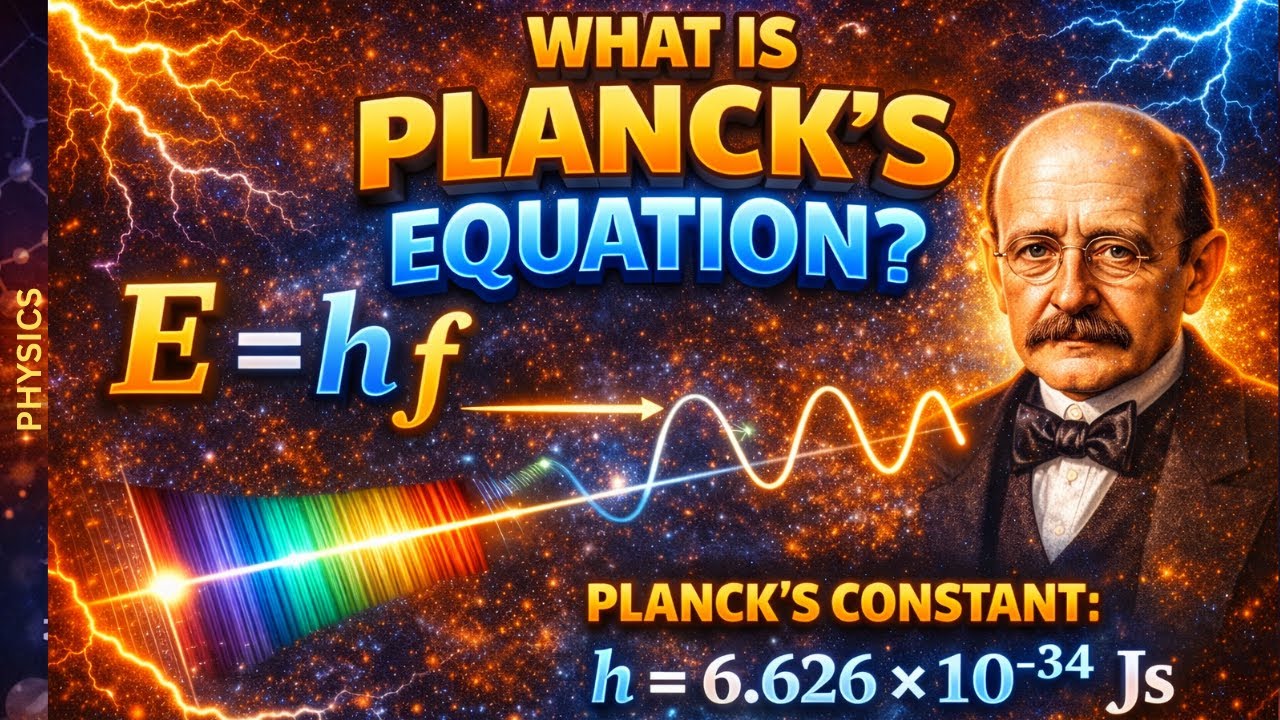 What is Planck’s Equation - YouTube