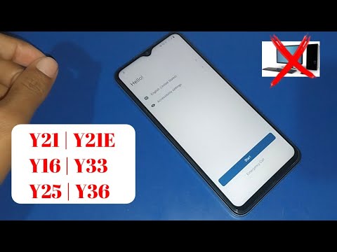 Vivo Y21/Y16/Y35/Y33 Frp Bypass Android 13-14 Without Pc New Method - YouTube