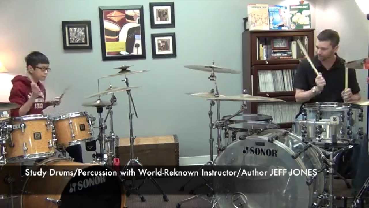 Drum Lessons w/ JEFF JONES -- Zomac School of Music Commercial #2 ...