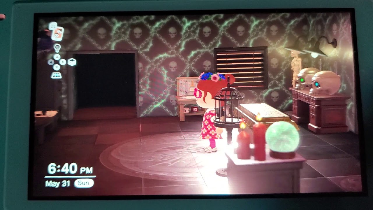 Acnh goth room - YouTube