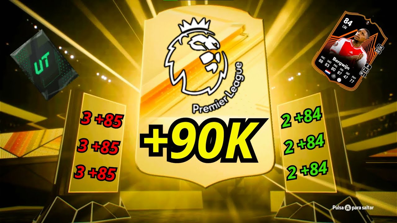 ABRO EL 3 +85, 2 +84, MUCHAS MEJORAS Y ME SALE UN JUGADOR DE +90K ...