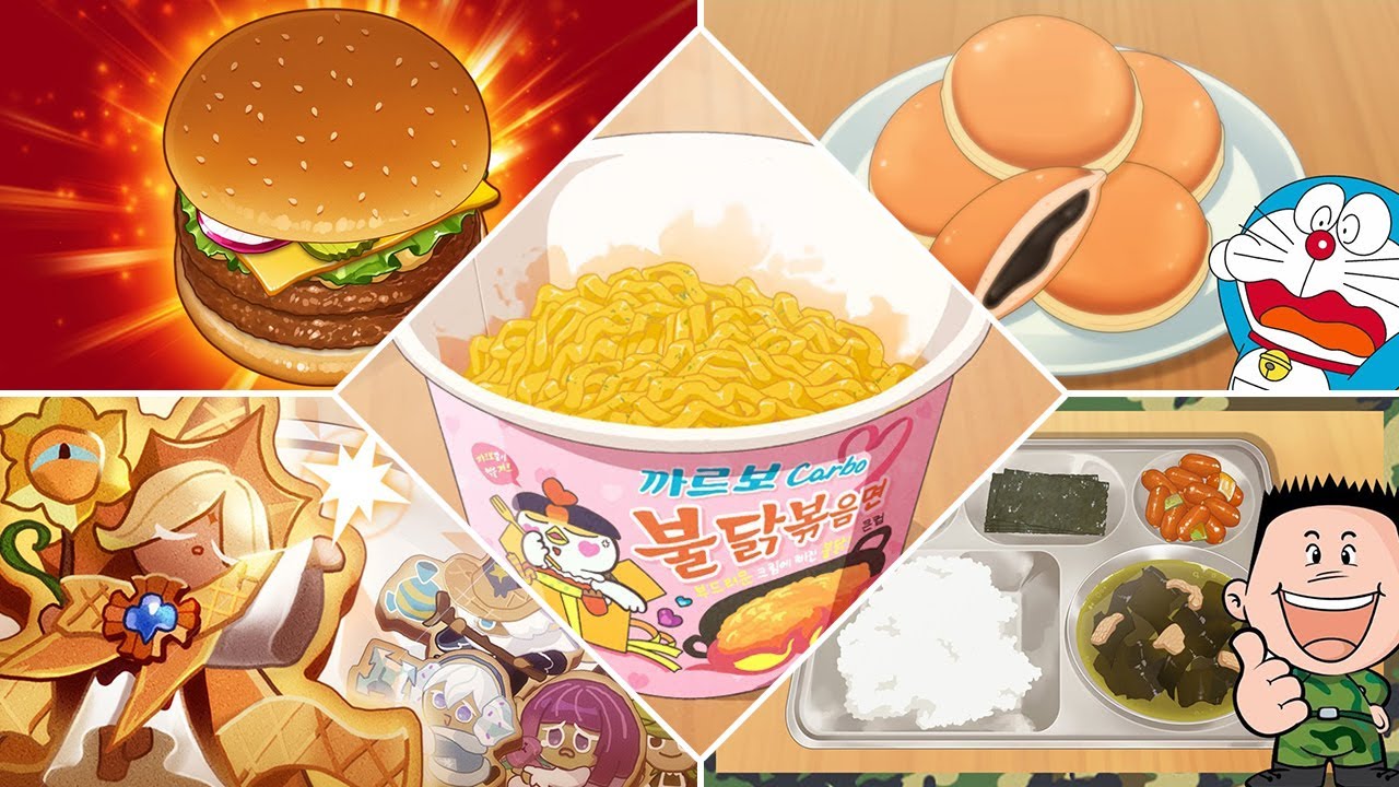 애니 먹방 모음 #4 Anime Mukbang Compilation - YouTube