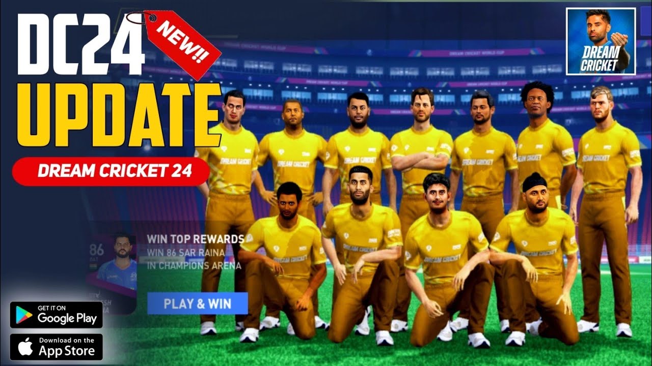 𝗗𝗿𝗲𝗮𝗺 𝗖𝗿𝗶𝗰𝗸𝗲𝘁 𝟮𝟰 𝗡𝗲𝘄 𝗨𝗽𝗱𝗮𝘁𝗲 🔥 𝗗𝗖𝟮𝟰 𝗡𝗲𝘄 𝗨𝗽𝗱𝗮𝘁𝗲 𝗼𝗻 𝗽𝗹𝗮𝘆𝘀𝘁𝗼𝗿𝗲 #Dc24 # ...