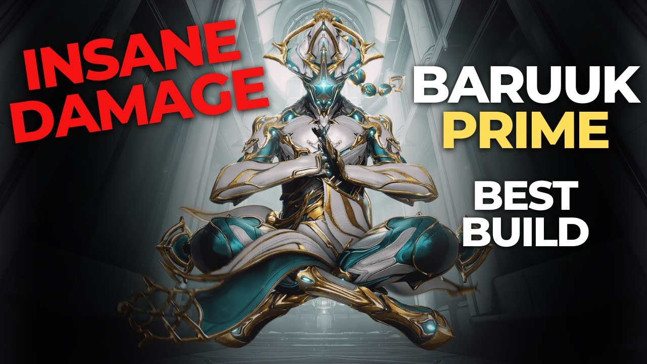 Baruuk Prime BEST Build 2022 - INSANE DAMAGE - YouTube