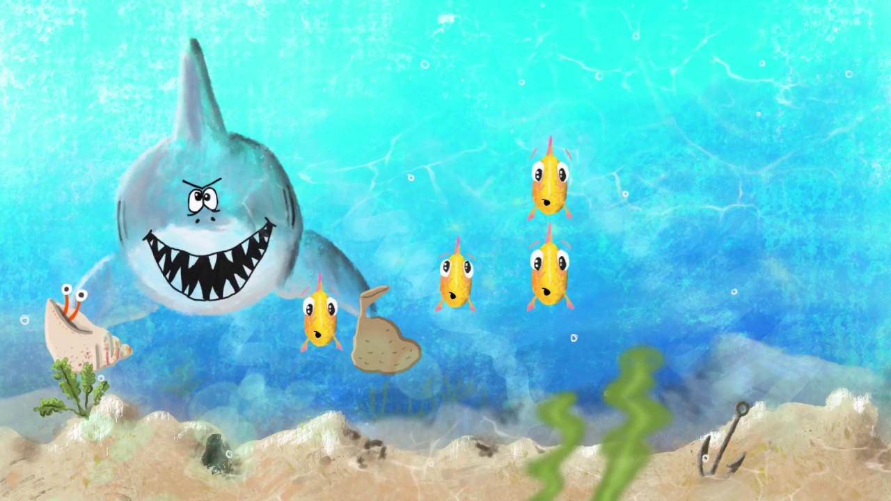 Best Counting Song | 10 Little Fishies (Snap!) | Learn to Count - YouTube