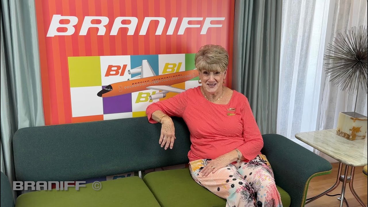 Braniff Flight Attendant Claudia Bevill Oral History July 7, 2024 - YouTube